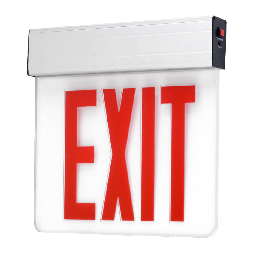 EDGE LIT EXIT SIGNS | LED EDGE-LIT EMERGENCY EXIT SIGN JELEX | Feituo ...